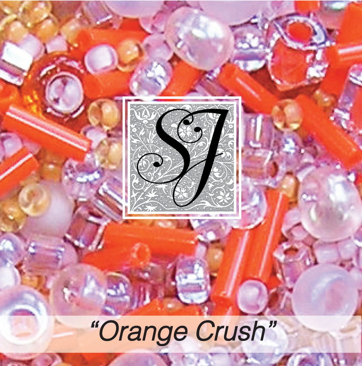 Cocktail Bead Mix – Orange Crush – The Stitcher's Muse Needleart