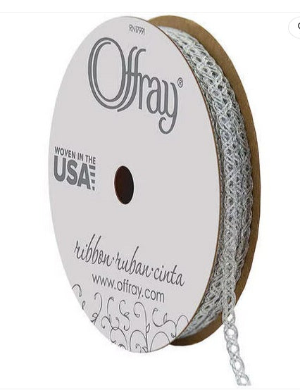 Metallic Silver Quasar Ribbon - 3mm – The Stitcher's Muse Needleart