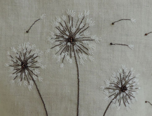 Seed Head Embroidery Workshop – The Stitcher's Muse Needleart